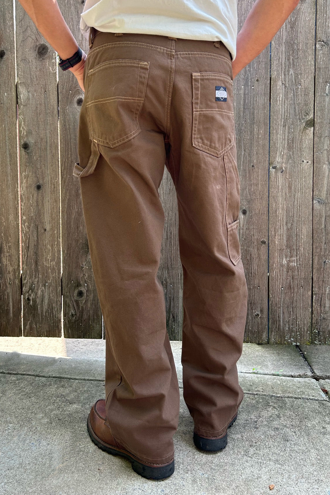 Canvas Carpenter Pant - Timber Brown – Diamond Gusset